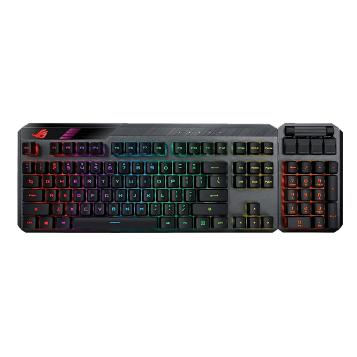 ASUS ROG Claymore II 100% / 80% TKL Wireless RGB Modular Gaming ...