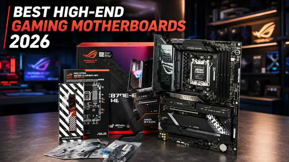 Best High-End Gaming Motherboards 2026: AM5, Z890 & Top Picks